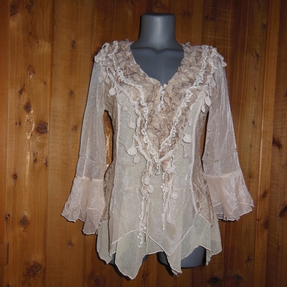 Pretty Angel | Tops | Nwt Pretty Angel Bolero Blouse Bohemian Western ...